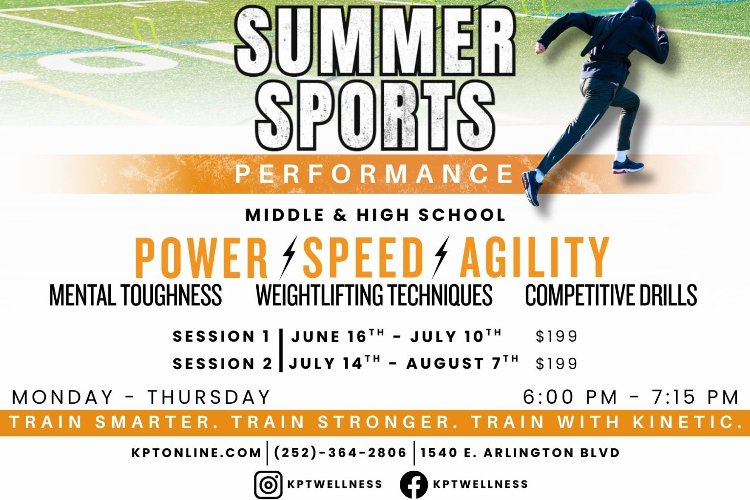 Sports Performance Program - Elevate Performance -Greenville